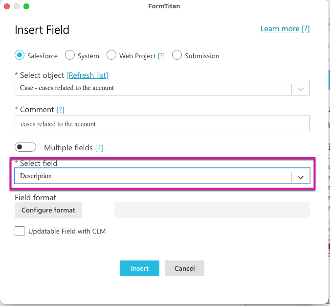 Insert & Edit Salesforce Sections | TITAN Academy
